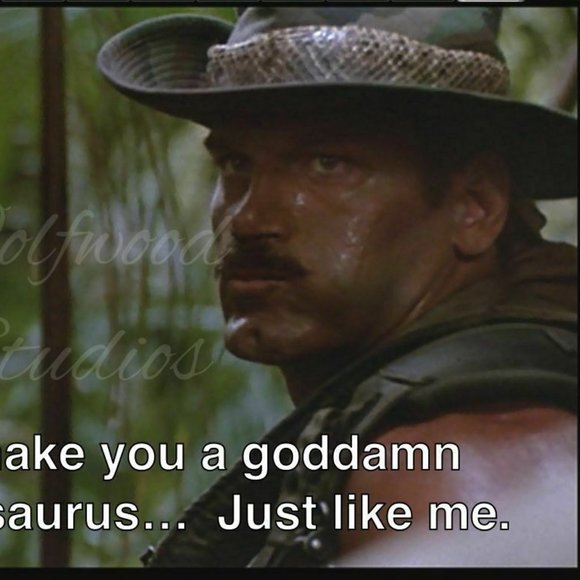 Wall Decor | Predator Tyrannosaurus Quote Photo 8x1 | Poshmark